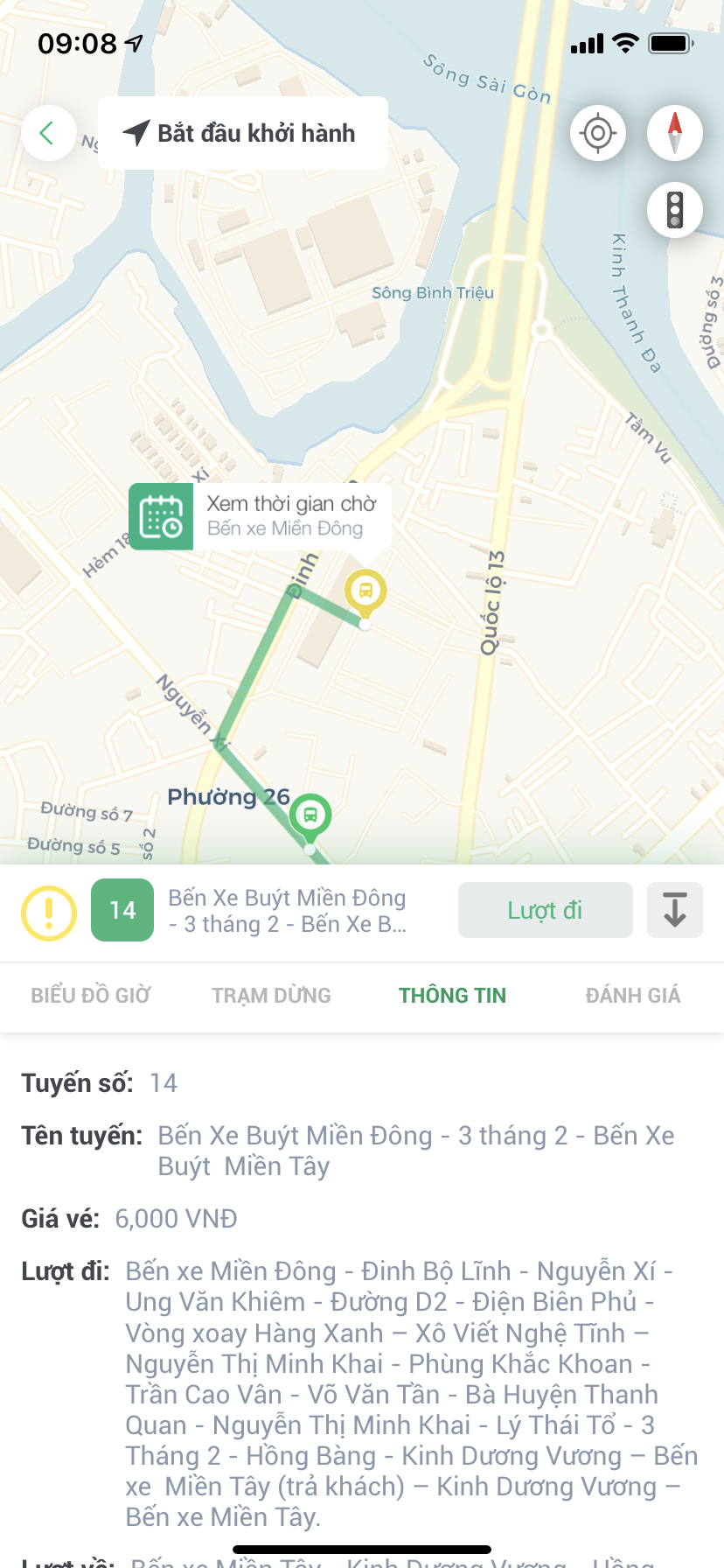 BusMap - Tra cứu thông tin tuyến xe